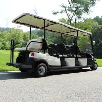 China EXCAR A1S6+2 48V Lithium Electric Golf Buggy 6 Seats Eco-Friendly Cruiser with AC Motor for sale