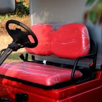 China Enclosed Utility Cart Rear Cargo Box 48V 5KW AC Motor Long Range High Climbing Capacity for sale