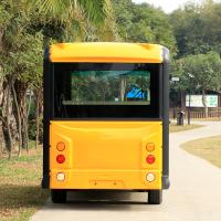 China 11 Passenger Fully Enclosed Electric Sightseeing Shuttle Bus for sale