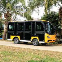 China 11 Passenger Fully Enclosed Electric Sightseeing Shuttle Bus for sale
