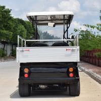 China 4 Seat 48V Lithium Battery Electric Golf Cart with 5KW AC Motor and Rear Storage Box for sale