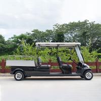 China 4 Seat 48V Lithium Battery Electric Golf Cart with 5KW AC Motor and Rear Storage Box for sale