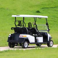 China 4 Seats Electric Golf Sightseeing Cart 5KW Motor 48V Lithium Battery 50-70km Range 30km/h for sale