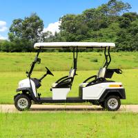 China 4 Seats Electric Golf Sightseeing Cart 5KW Motor 48V Lithium Battery 50-70km Range 30km/h for sale