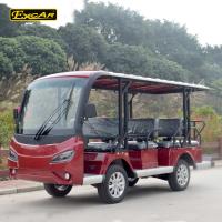 China 11 Seats Electric Patrol Car 72V 7.5KW AC Motor Security Golf Cart for sale