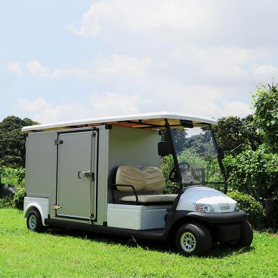 China White 2 Passenger Electric Food Cart 48V with 70-90km Range and 23-45km/h Speed Options for sale