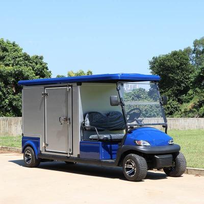 China CE Approved Electric Food Cart 48V 2-Person with 5kW Motor and 90km Range for Commercial Transport for sale