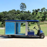 China CE Approved Electric Food Cart 48V 2-Person with 5kW Motor and 90km Range for Commercial Transport for sale