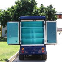 China CE Approved Electric Food Cart 48V 2-Person with 5kW Motor and 90km Range for Commercial Transport for sale