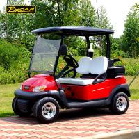 China EXCAR 2-Person Electric Golf Cart 48V 3700W with Trojan Battery & Curtis Controller - 80-100km Range for sale