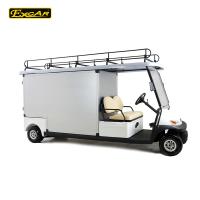 China Electric Hotel Buggy Car 48V 2-Seater Luggage Transport Vehicle with 45 km/h Speed and 35% Gradeability for sale