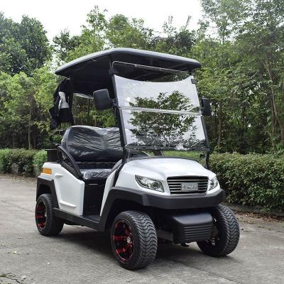 China EXCAR 48V Electric Golf Car with Lithium Battery 2 Passenger 23km/h 80km Range for sale