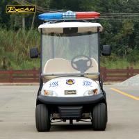 China EXCAR 48V 3700W Electric Patrol Car with Alarm Lamp - 6 Seats, 600KG Capacity, 70-90km Range for sale