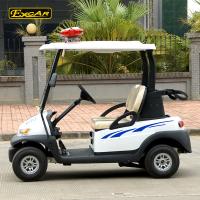 China EXCAR 48V 3700W Electric Patrol Car with Alarm Lamp - 6 Seats, 600KG Capacity, 70-90km Range for sale
