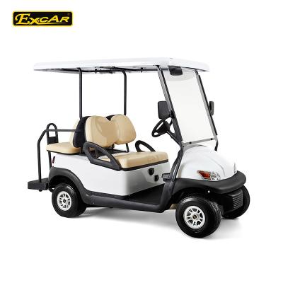 China 48V Lithium Battery Powered Electric Golf Car EXCAR A1S2+2 4 Seater 80-100km Range for sale