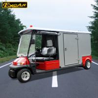 China 2 Seater Electric Ambulance Car 3.7KW 48V with Trojan Battery and 360kg Load Capacity for Hospital Use for sale