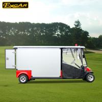 China Red 2-Passenger 48V Electric Ambulance Car with 45 km/h Speed and 90 km Range for Emergency Transport for sale