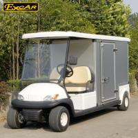 China 48V ACIM Motor Electric Beverage Golf Cart - 2 Seats, 5KW Power, 45 km/h Speed with Three-Point Seat Belts for sale