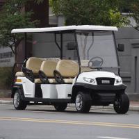 China ISO Certified 48V Electric Sightseeing Car with Trojan Battery - 8 Seater Capacity, 45km/h Max Speed, 80km Range for sale