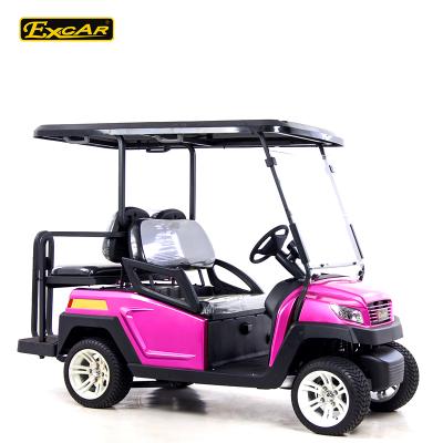 China 48V Electric Golf Car with Aluminum Framework - 4 Passenger Capacity, 45km/h Max Speed, 80-100km Range for sale