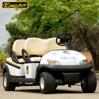 China EXCAR Open Roof Electric Security Patrol Car 48V 3700W with Trojan T-875 Battery for sale