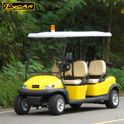 China Aluminium 4-Seat Electric Patrol Car 48V 3.7KW with 45 km/h Speed and 360 kg Load Capacity for sale