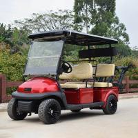 China 4 Passenger Electric Golf Cart 48V KDS Motor Wide Soft Seat CE Certified for sale