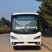 China 18 Seats Electric Sightseeing Bus 72V Lithium Battery Long Range High Climbing Ability for sale