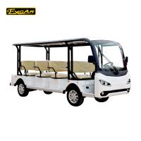China 11 Seats Electric Sightseeing Bus 72V Lithium Battery High Climbing Ability Long Range for sale