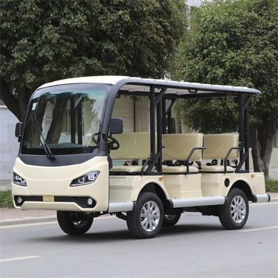 China 8 Passenger Electric Sightseeing Shuttle Bus 72V Lithium Battery 3920x1845x2020mm for sale