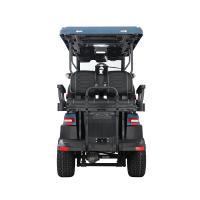 China Lifted Electric Golf Buggy 4 Seats 2 Rear 72V 450Ah Lithium Battery Customizable for sale