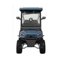 China Lifted Electric Golf Buggy 4 Seats 2 Rear 72V 450Ah Lithium Battery Customizable for sale