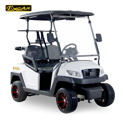 China 2-Seat Electric Golf Buggy 48V Lithium Battery 50-70km Range 30% Climbing Ability for sale
