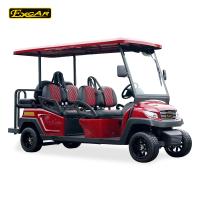 China 6 Seats Electric Golf Cart 5KW Motor 48V Lithium Battery Curtis AC Control System for sale