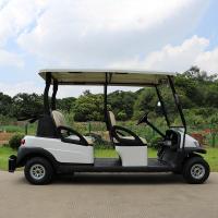 China 4 Seats Electric Golf Buggy 5KW Motor 48V Lithium Battery High Turning Sensitive for sale