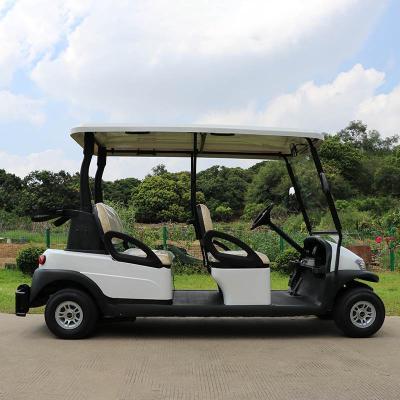 China 48V 3.7KW 4-Seater Electric Golf Cart with 70-90km Range and 600KG Capacity for sale