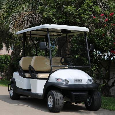 China 4 Seats Electric Golf Buggy 5KW Motor 48V Lithium Battery High Turning Sensitive for sale