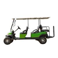 China Lifted 4 Seats 2 Rears Electric Golf Buggy Lithium Battery Accessories Customizable for sale