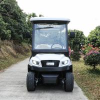 China 6 Passenger Electric Sightseeing Car Mini Bus with Rear Small Cargo for sale