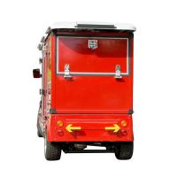 China Electric Fire Truck 2 Seater CE Approved 48V with Trojan Battery Golf Cart 4000x1200x1800mm for sale