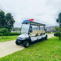 China Wholesale 6 Seater Electric Patrol Golf Cart 48V Lithium Battery 4000mm for sale