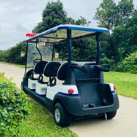 China Wholesale 6 Seater Electric Patrol Golf Cart 48V Lithium Battery 4000mm for sale