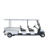 China 4 Seats 48V Electric Golf Cart with Rear Storage Box for sale