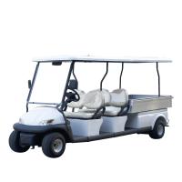 China 4 Seats 48V Electric Golf Cart with Rear Storage Box for sale