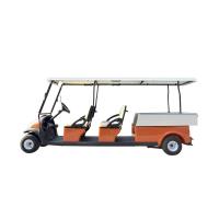 China 4 Seats 48V Electric Golf Cart with Rear Storage Box for sale