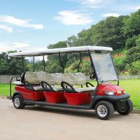 China Steel Chassis 8 Seater Electric Golf Cart 48V 23km/h Club Cruiser for sale