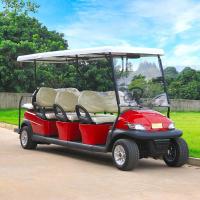 China Steel Chassis 8 Seater Electric Golf Cart 48V 23km/h Club Cruiser for sale
