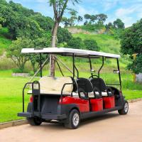 China Steel Chassis 8 Seater Electric Golf Cart 48V 23km/h Club Cruiser for sale