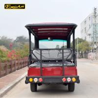 China Excar Electric Golf Shuttle Bus 72V 7.5KW for Sightseeing with Trojan Battery for sale