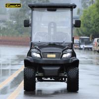 China Excar 4 Seater Electric Hunting Golf Car 3200x1200x1800mm 48V for Amusement Parks Golf Course for sale